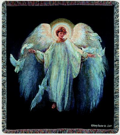 Cindy's Throws has the Largest Selection of Angel cotton throw blankets ...