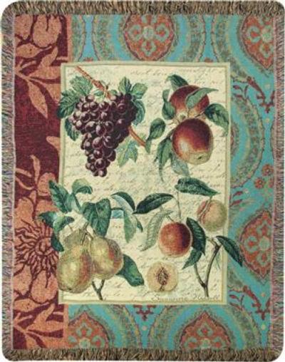 A wonderful selection of beautiful floral cotton throw blankets ...