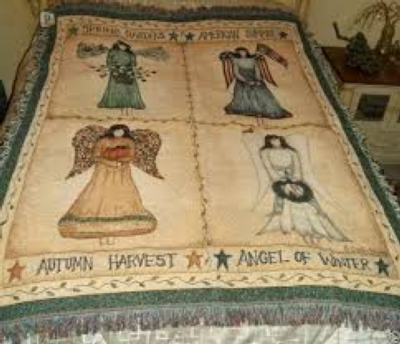 Cindy's Throws has the Largest Selection of Angel cotton throw blankets ...